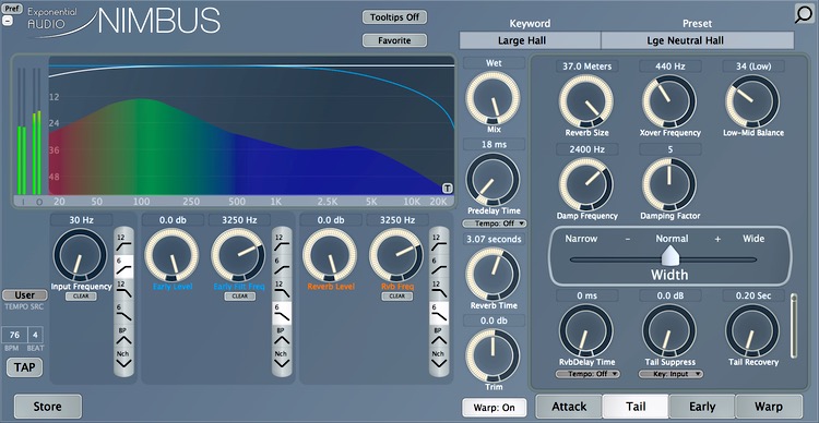 New Music Gear Monday: Exponential Audio NIMBUS Reverb Plugin - Bobby ...