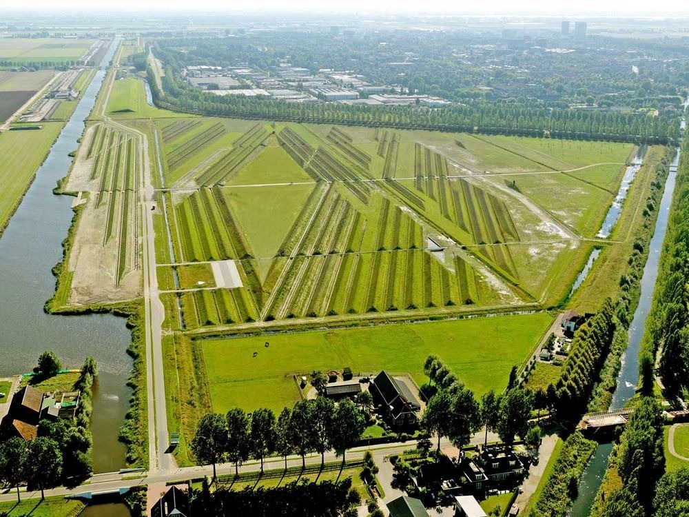 Amsterdam Airport's Unique Landscape Art Is Actually A Low Frequency ...