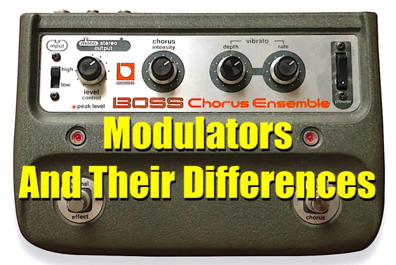 A Look At Modulation effects And Their Differences - Bobby Owsinski's ...