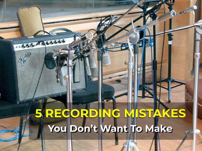 The 5 Recording Mistakes You Don't Want To Make - Bobby Owsinski's ...