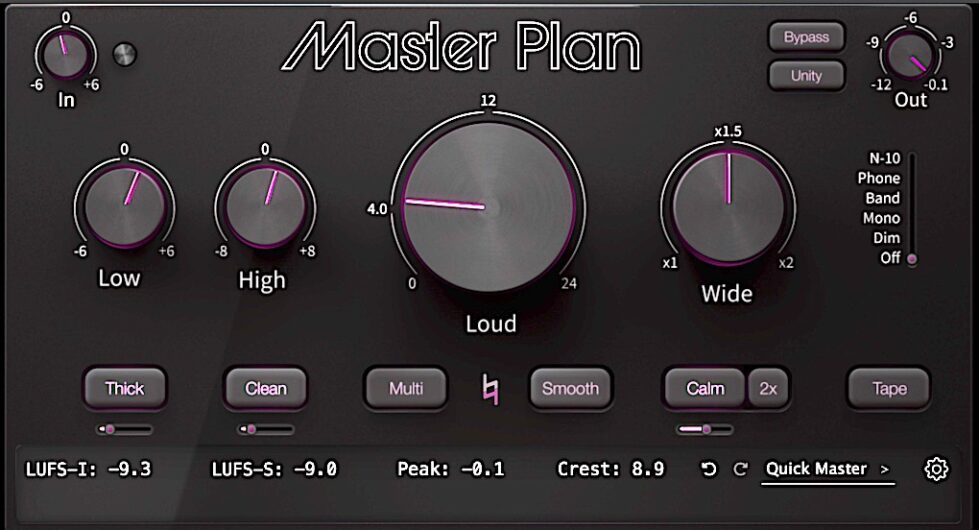 New Music Gear Monday: Musik Hack Master Plan Limiter Plugin - Bobby Owsinski's Music Production ...
