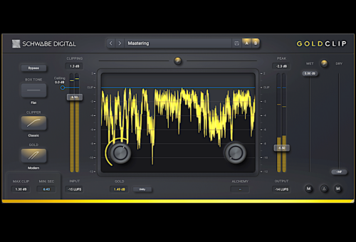 New Music Gear Monday: Schwabe Digital Gold Clip Mastering Processor ...