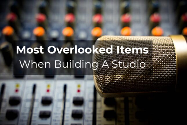 The Most Overlooked Items When Building A Studio - Bobby Owsinski's ...
