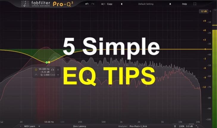 5 Simple EQ Tips That Just About Always Work - Bobby Owsinski's Music ...