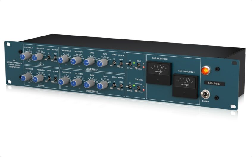 New Music Gear Monday: Behringer 369 Stereo Compressor - Bobby Owsinski ...
