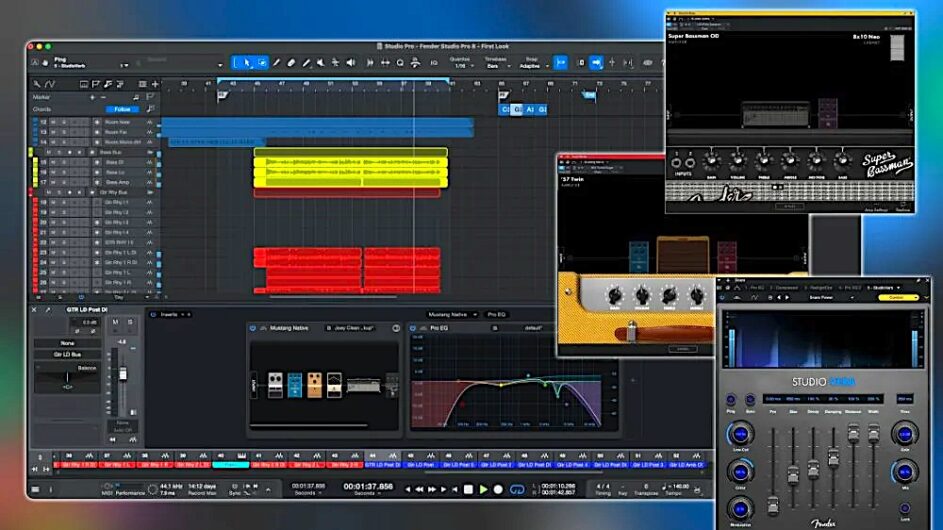 New Music Gear Monday: Fender Studio Pro 8 Digital Audio Workstation ...